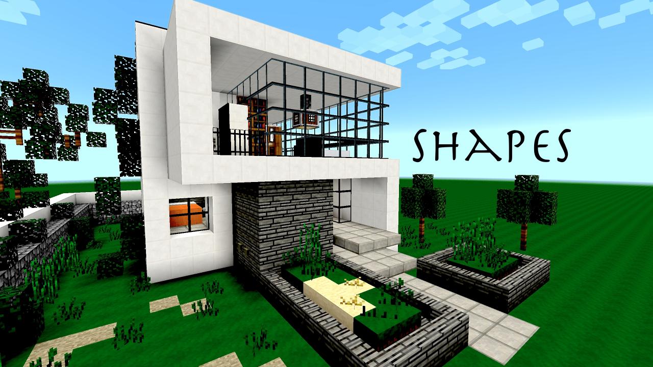 Modern House "Shapes" Minecraft Map