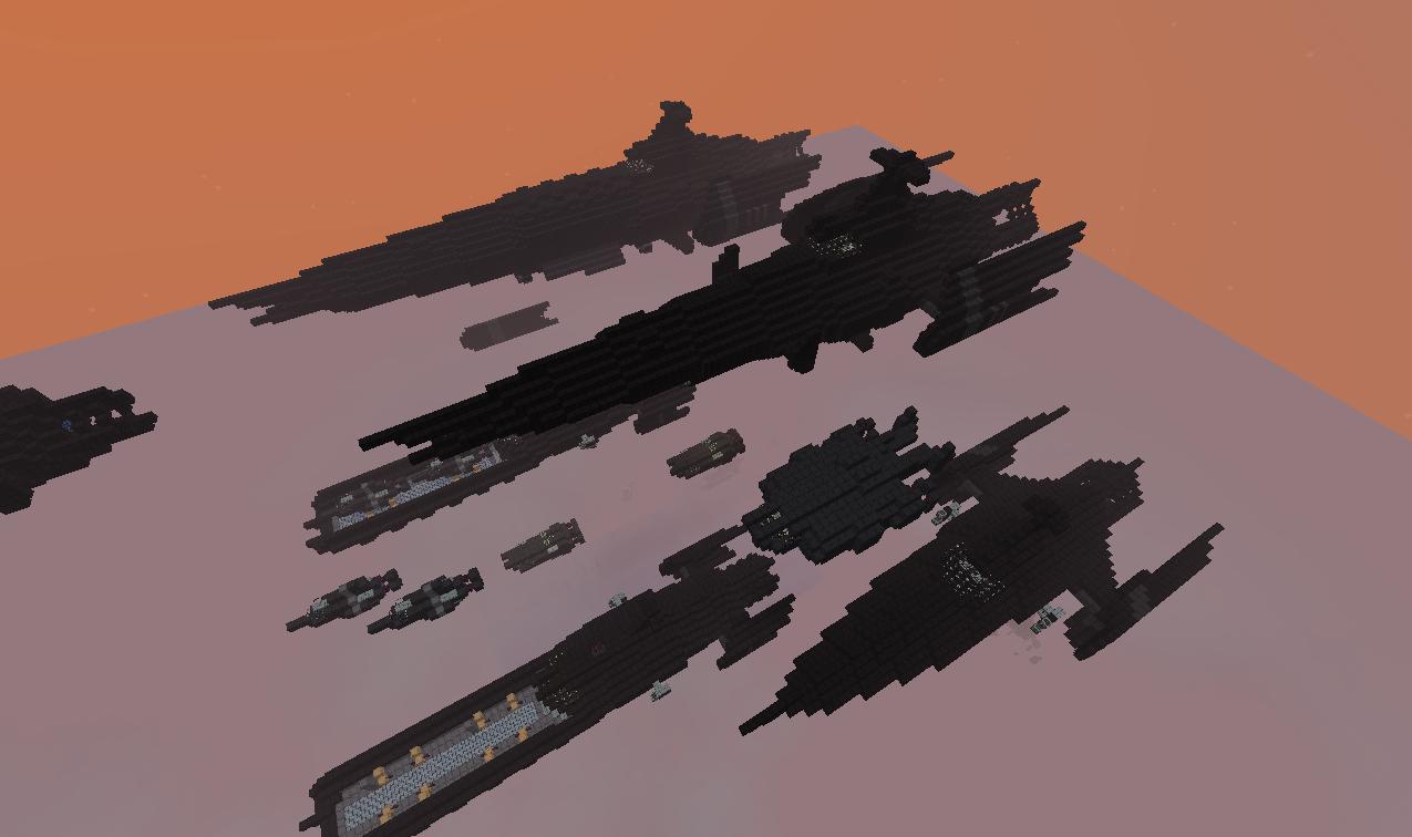 Shadow Fleet [February Update - Schematic Issue Resolved] Minecraft Map