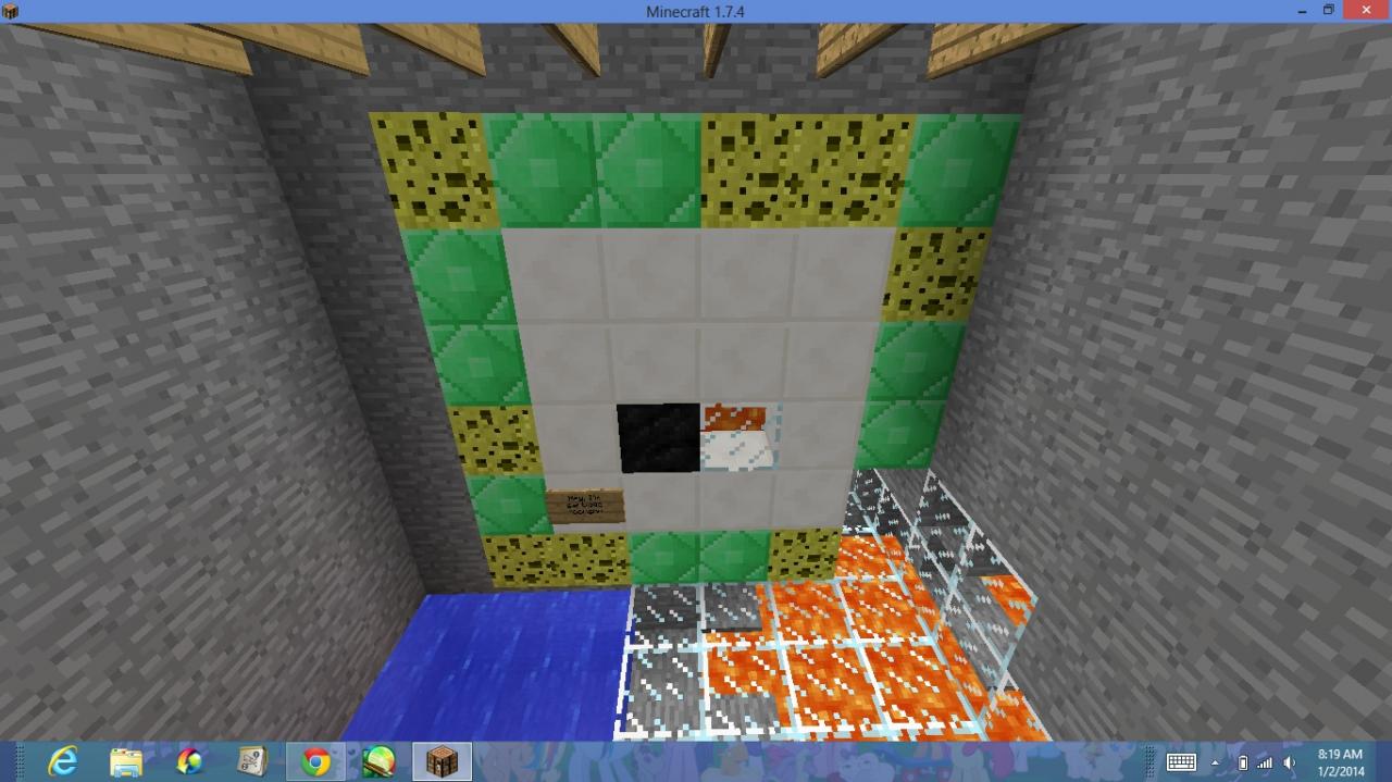 Holographic World Adventure Map for 1.7.4 Minecraft Map