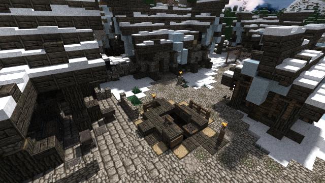 Servina Snowvalley & Castle (Winterspecial) Minecraft Map