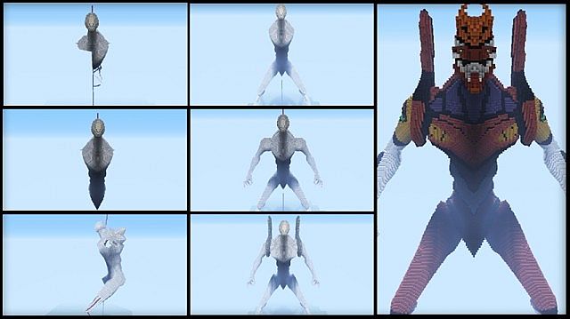 EVA02 - Evangelion Minecraft Map
