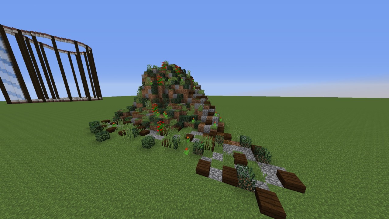 First Build and First "Nature" Build I've done Minecraft Map