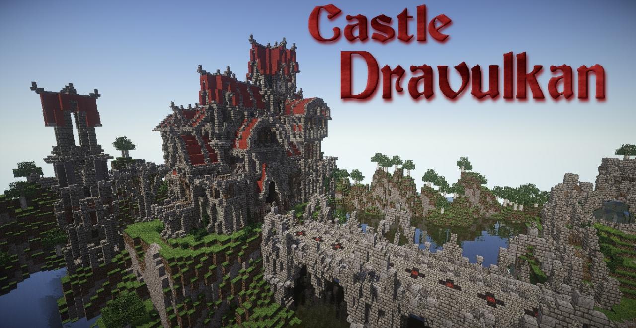 Castle Dravulkan [Vampire Castle and Mausoleum] Minecraft Map