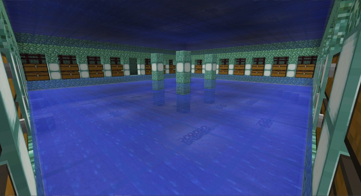 Ocean Depths Chest Room Minecraft Map