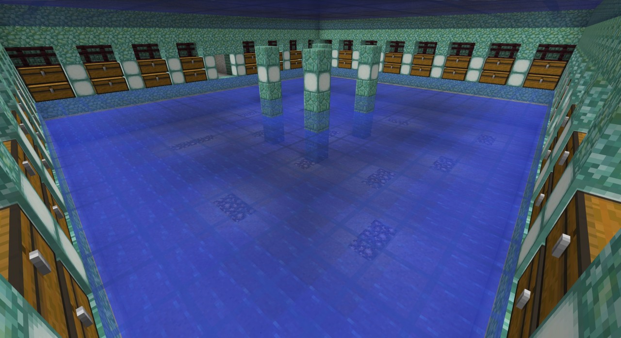 Ocean Depths Chest Room Minecraft Map