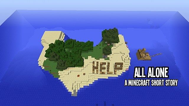 All Alone (A Short Story Adventure Map) Minecraft Map