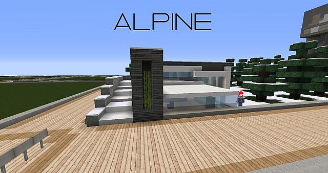 Alpine | Modern Home Minecraft Map