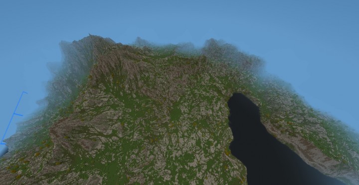 World Machine + WorldPainter Terrain Minecraft Map