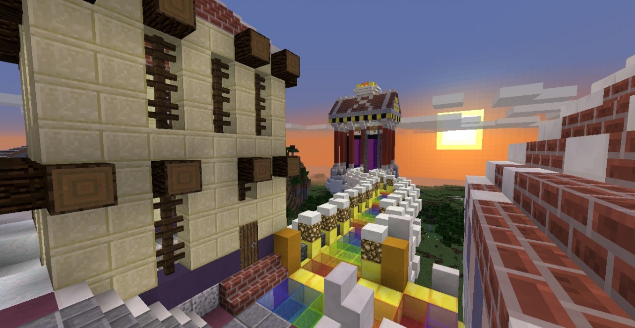 Cloudlands of Hyacinth Minecraft Map