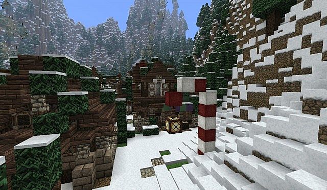 The Town Of Evergreen Valley Minecraft Map