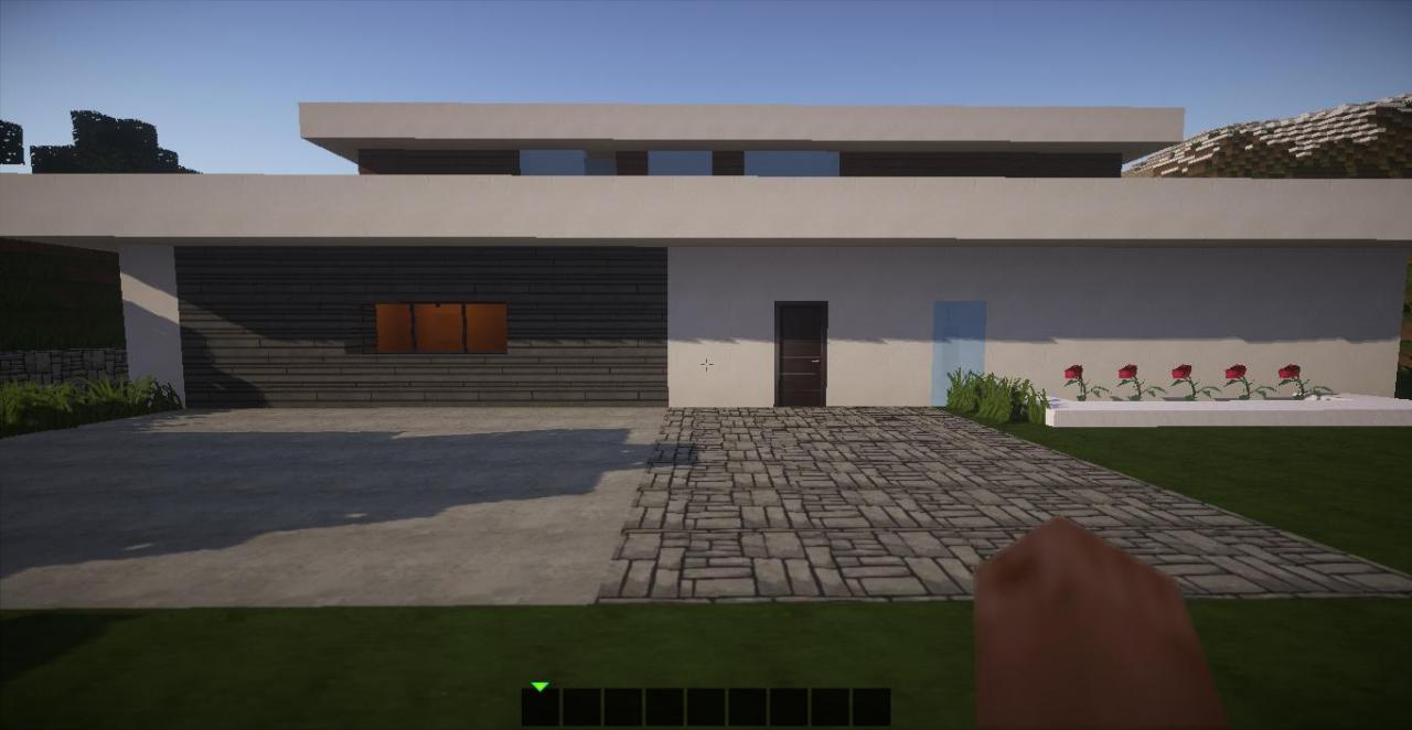 Facade - A Modern House Minecraft Map