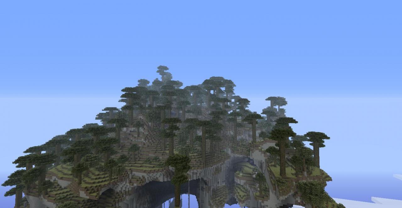 Survival Skyland Minecraft Map