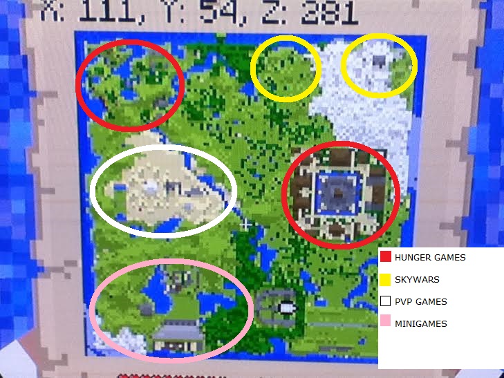 PS3 Hunger Games and More (DOWNLOAD LINK) Minecraft Map