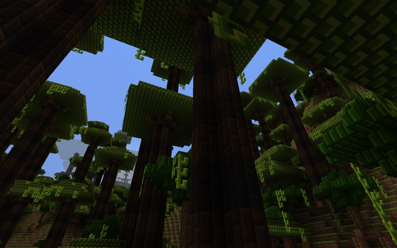Tall Forest Minecraft Map