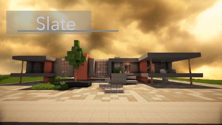 [Pop Reel] Slate - A Modern House Minecraft Map