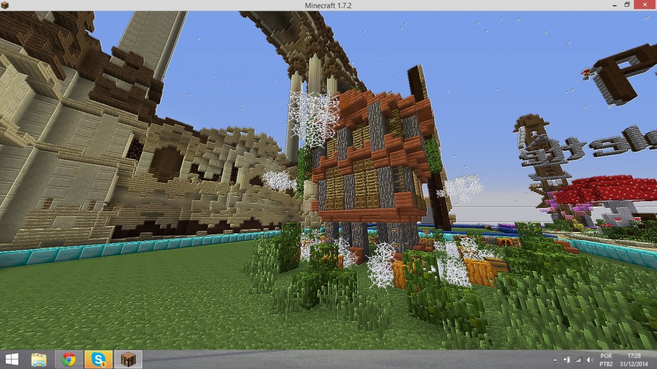 Summer House - Build Battle #1 Minecraft Map