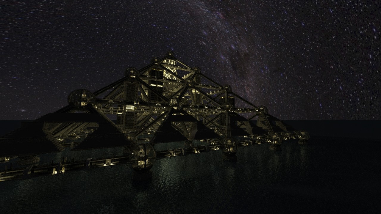 Shimizu Megacity Pyramid V.2 (TRY 2004) Minecraft Map
