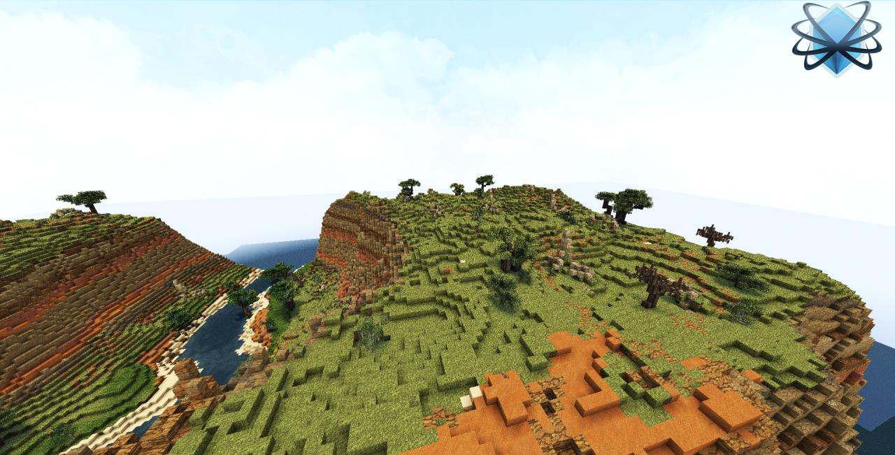 Savanna Tree Pack Minecraft Map