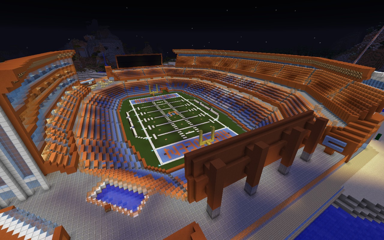 The Cove - Modern Outdoors Stadium Minecraft Map