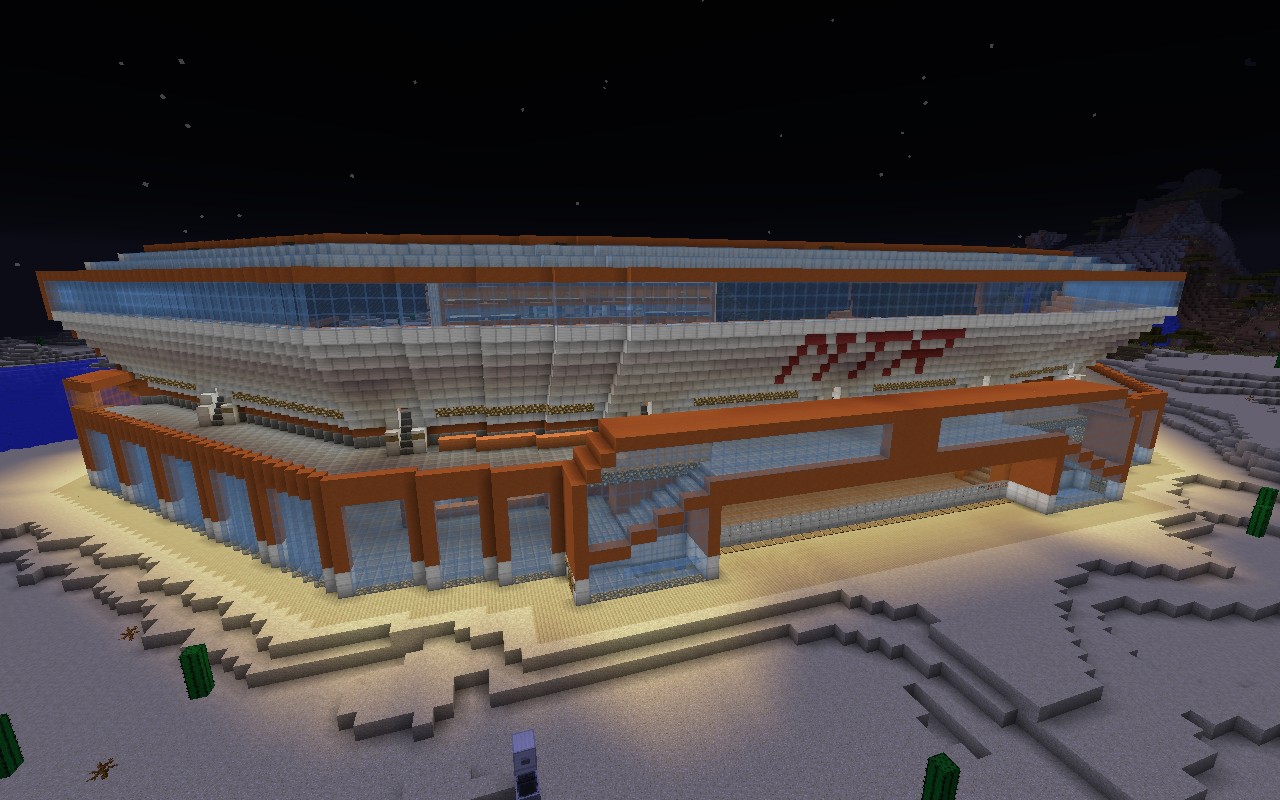 The Cove - Modern Outdoors Stadium Minecraft Map