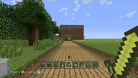 Ludwigs fortress lair and scrubby land village and mine. Minecraft Project