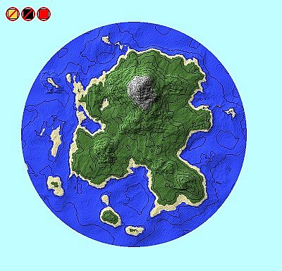 Island Map template by Stillstanden Minecraft Map