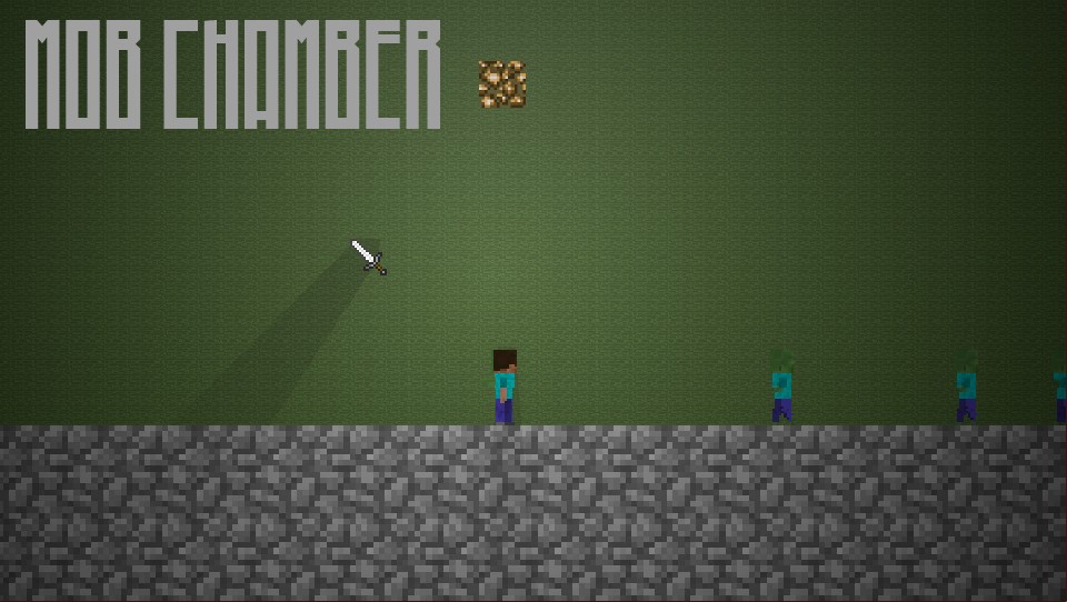 Mob Chamber - 2D Standalone Game - Minecraft survival Minecraft Mod