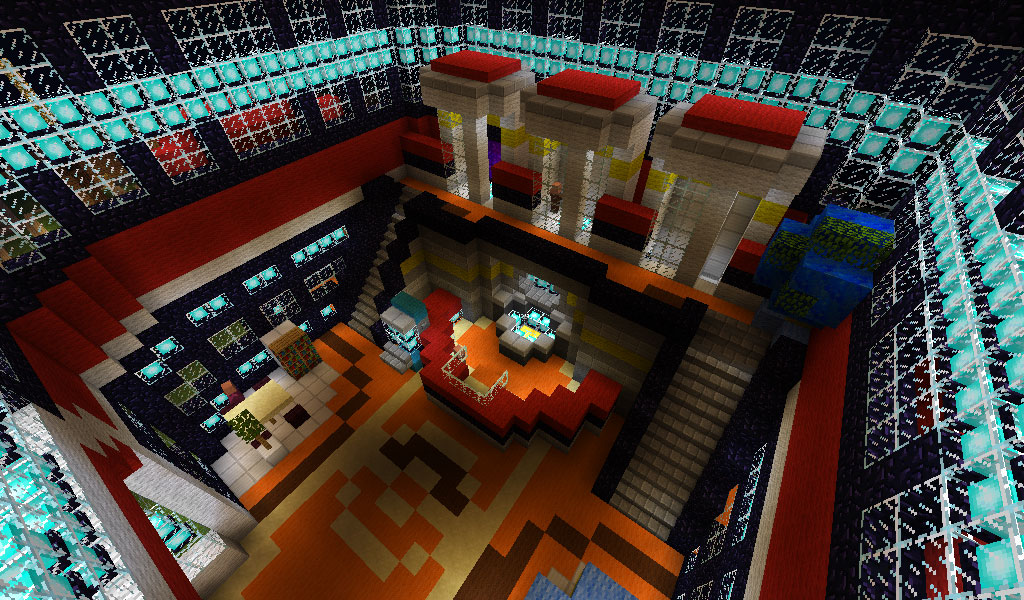 Unova Pokemon Center Minecraft Map