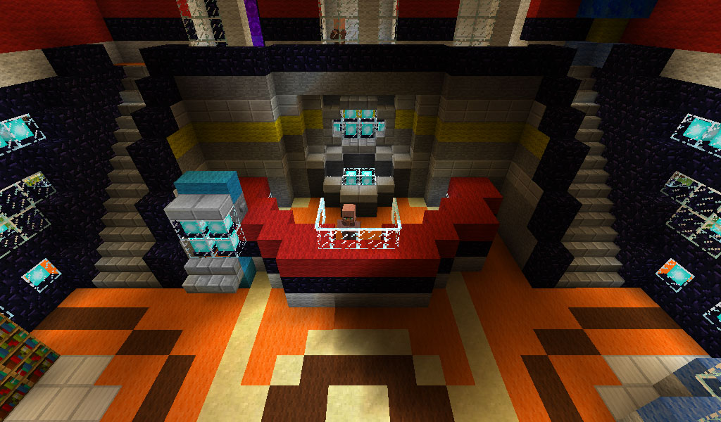 Unova Pokemon Center Minecraft Map