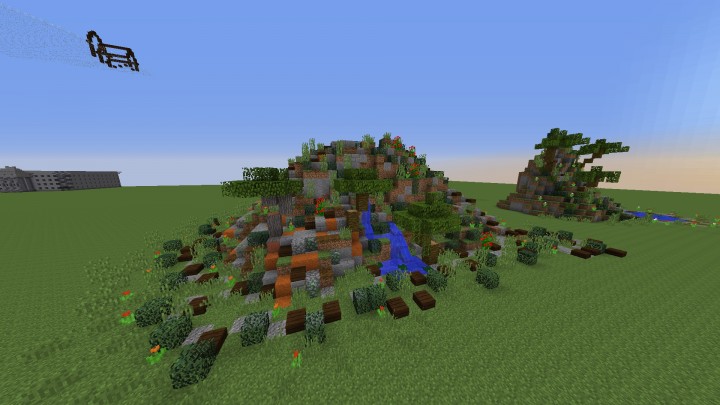 First Build and First "Nature" Build I've done Minecraft Map
