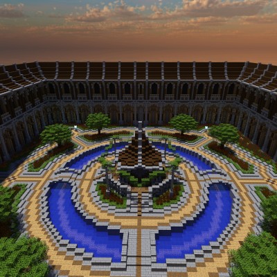 Formal Server Spawn/Hub Minecraft Map