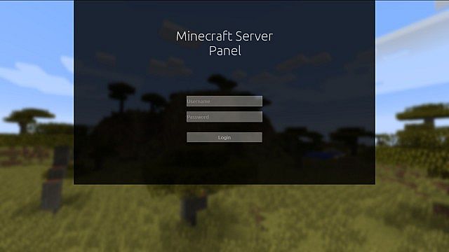 Minecraft Server Panel | Access your server from everywhere! Minecraft Mod