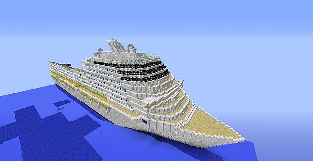 Giant Ship Created By: JusTyMC Minecraft Map