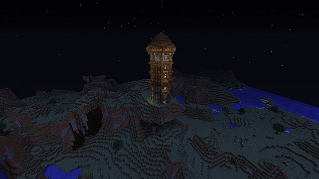 Wooden Tower Minecraft Map