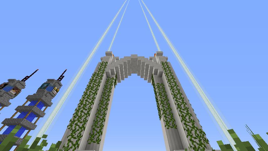 Big Farm and Town Minecraft Map