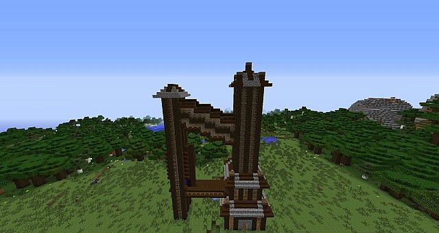 Medieval Dark Oak City Minecraft Map