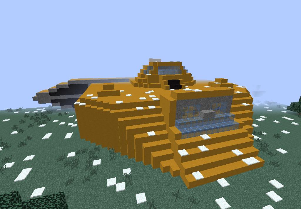 autobot ship Minecraft Map