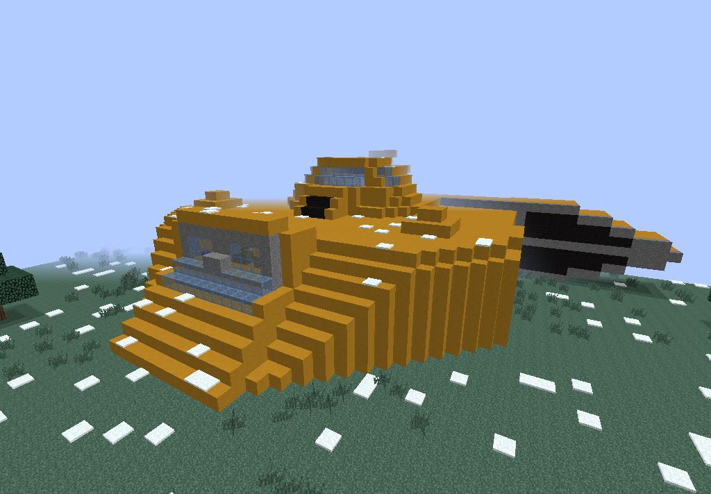 autobot ship Minecraft Map