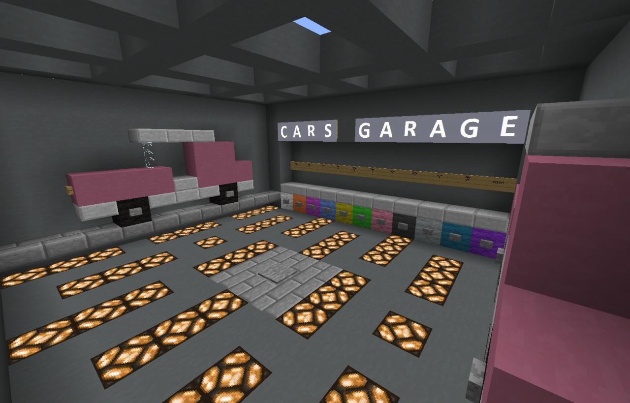 Car Garage (-Game-) [AntoS] Minecraft Map