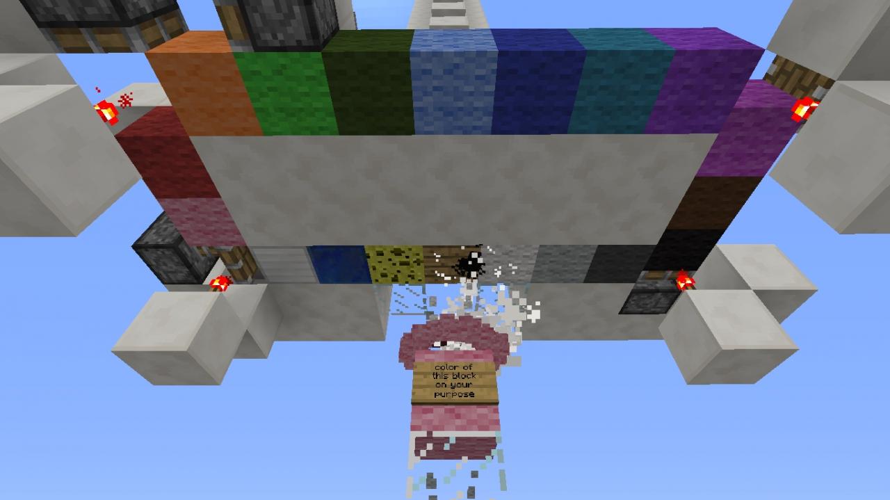 particles generator Minecraft Map