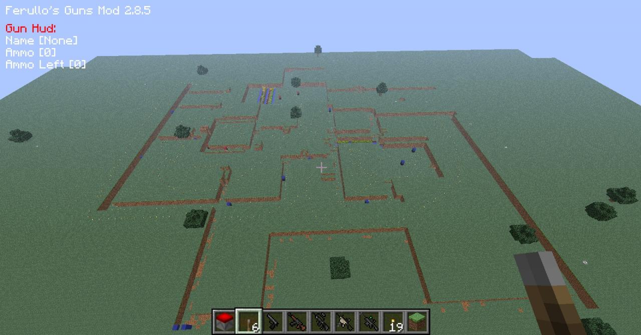 trench wars Minecraft Map