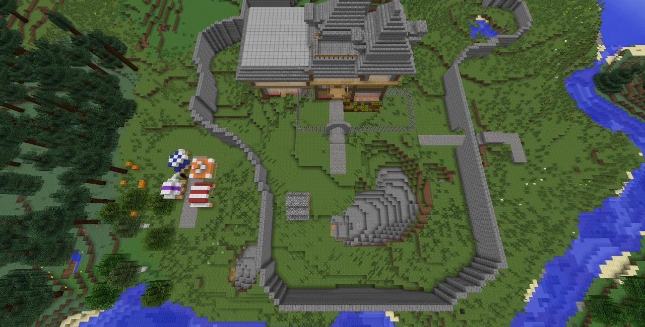Korth: a small city Minecraft Map