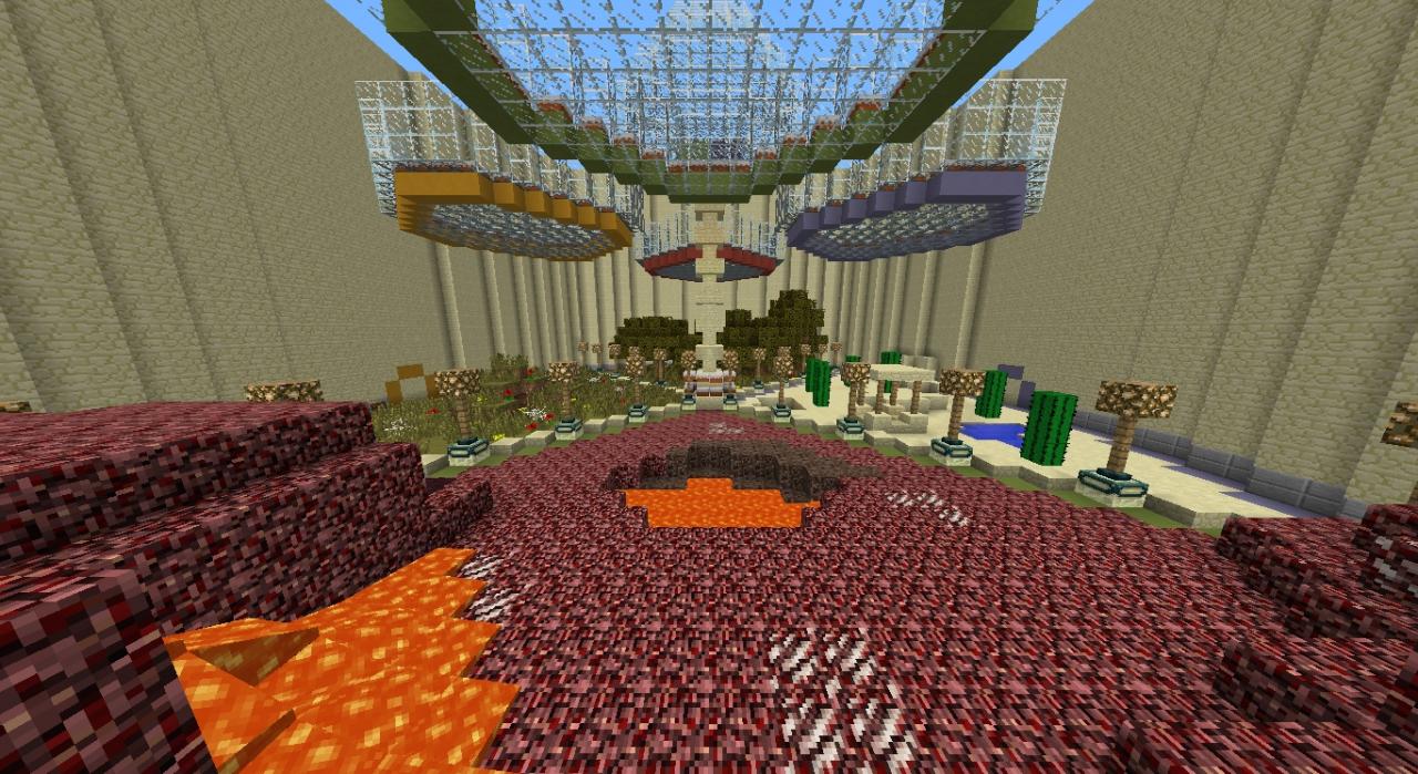 Four Elements PVP Minecraft Map