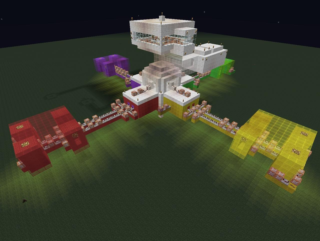 Redstone PVP Map based command blocks Minecraft Map