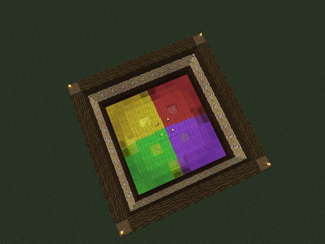 Redstone PVP Map based command blocks Minecraft Map