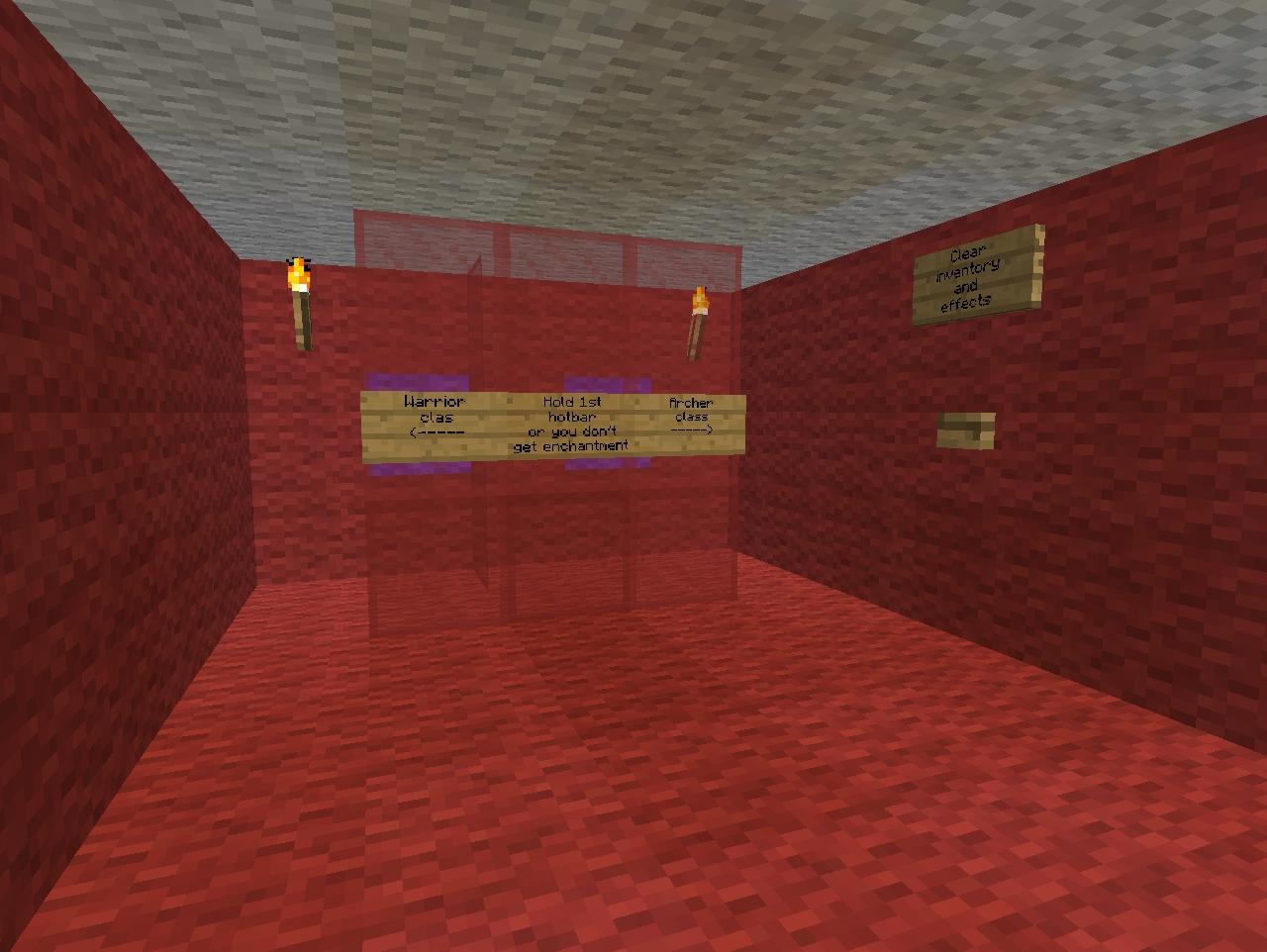 Redstone PVP Map based command blocks Minecraft Map
