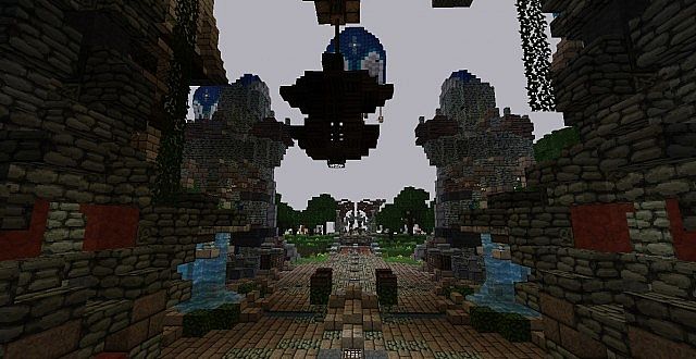 Skyland ~ SkyFight Server Minecraft Map