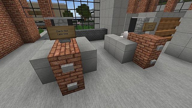 Organix, A Modern Converted Market Minecraft Map
