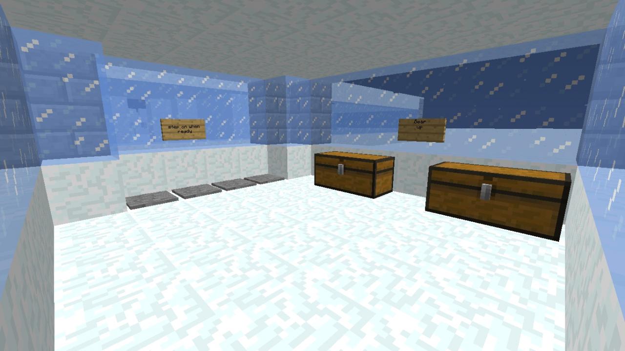 Snowball Fight Minecraft Map