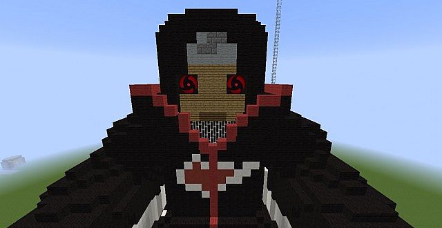 Itachi, 3D ART Minecraft Map